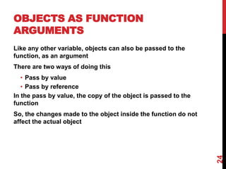 Object and class presentation | PPT