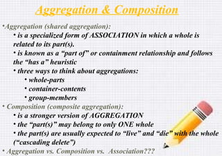 Object and class relationships | PPT