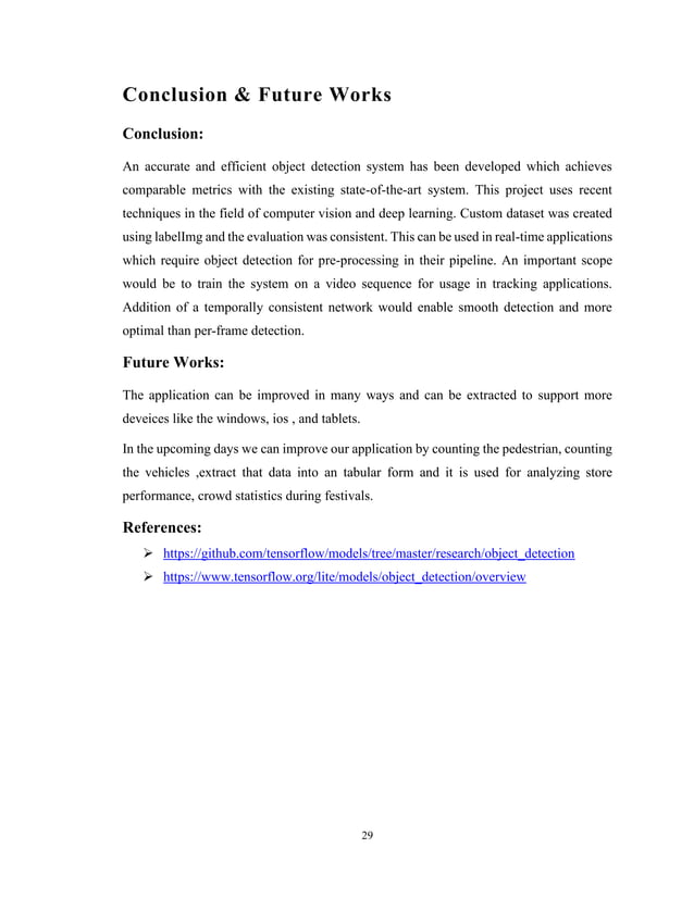 Object and pose detection | PDF