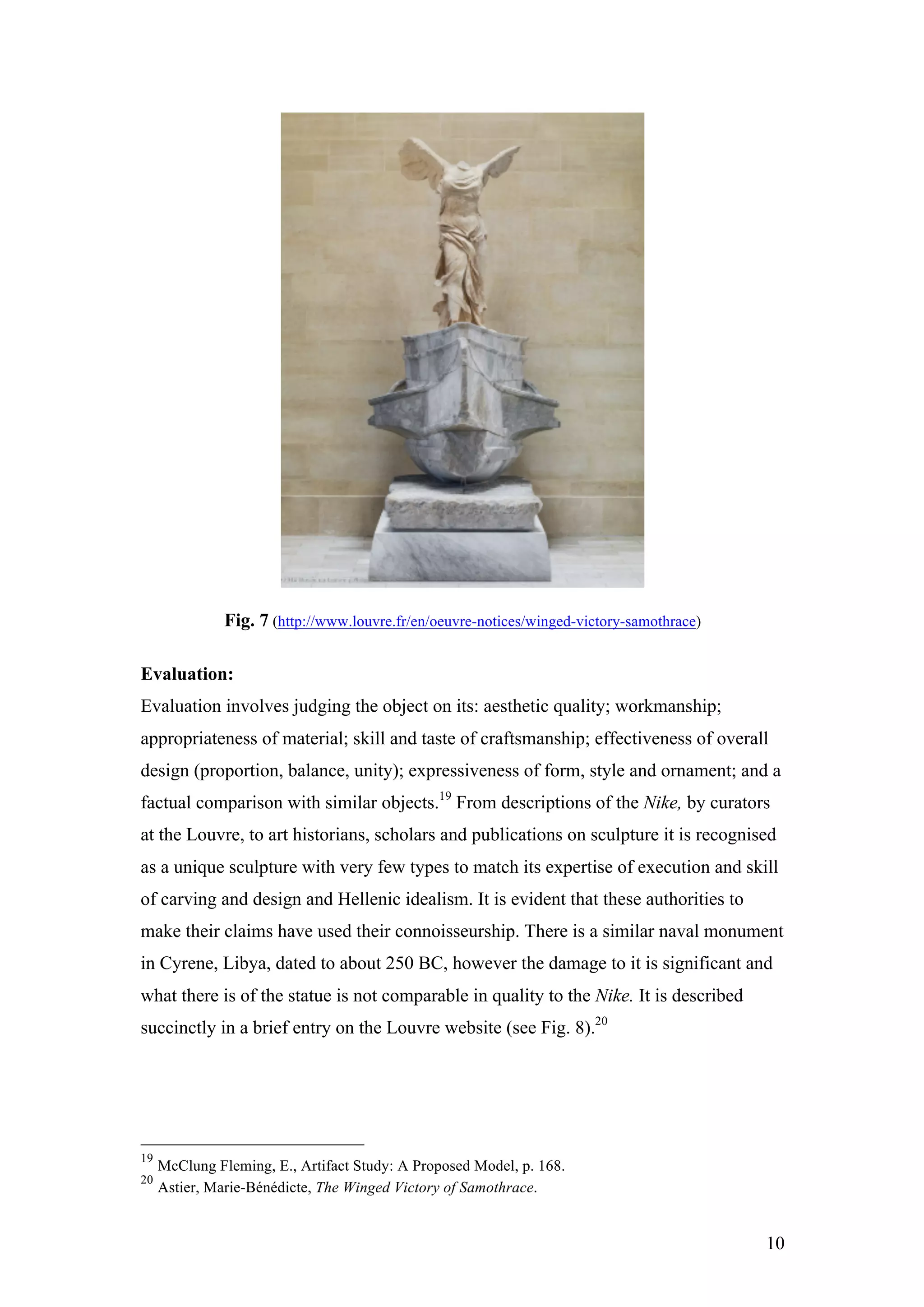 Object assessment for Objects & Places Unit (MMHS, Sydney Uni) | PDF