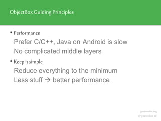 ObjectBox - The new Mobile Database | PPT
