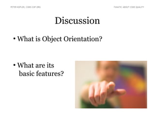 Coding Dojo Object Calisthenics (2016) | PPT