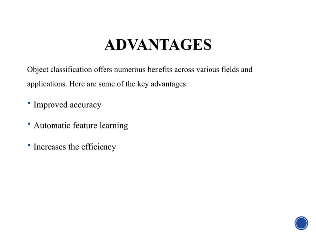 object classification mini project .pptx