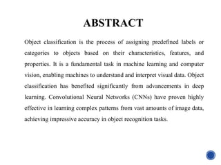 object classification mini project .pptx
