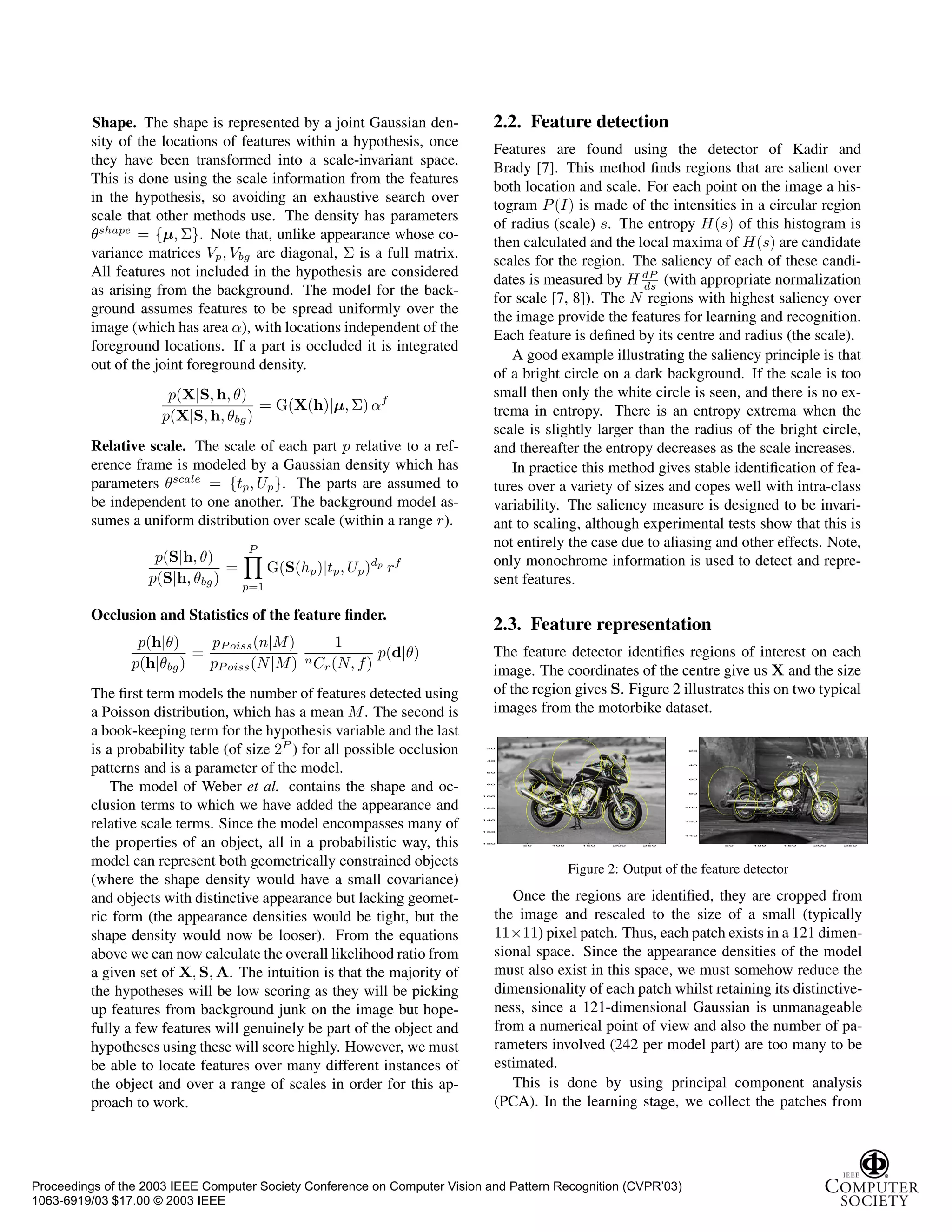 Object class recognition by unsupervide scale invariant learning - kunal | PDF