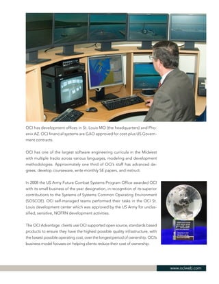 Object Computing Brochure | PDF | Computing | Technology & Computing
