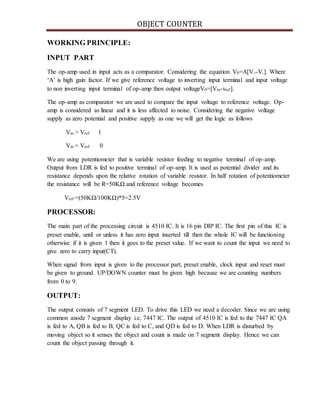 Object counter | DOCX