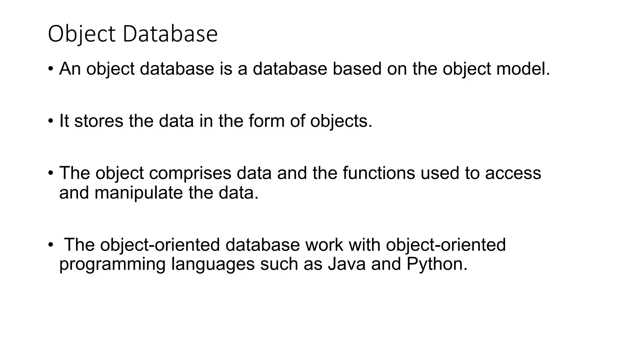 Object Database Conceptual Designpptx