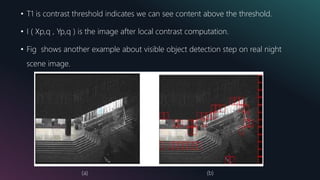 Object detection at night | PPTX