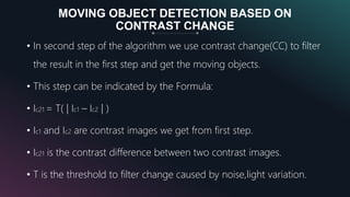 Object detection at night | PPTX