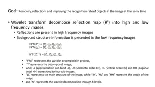 Object Detection using structure preserving wavelet pyramid reflection ...
