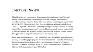 Object detection with deep learning | PPTX