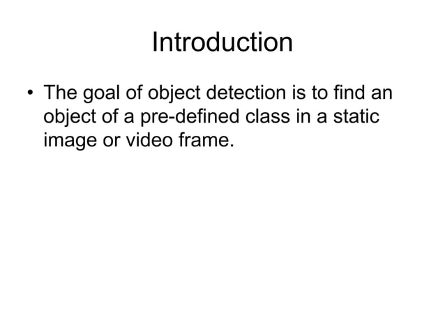 Objectdetecttutorialppt