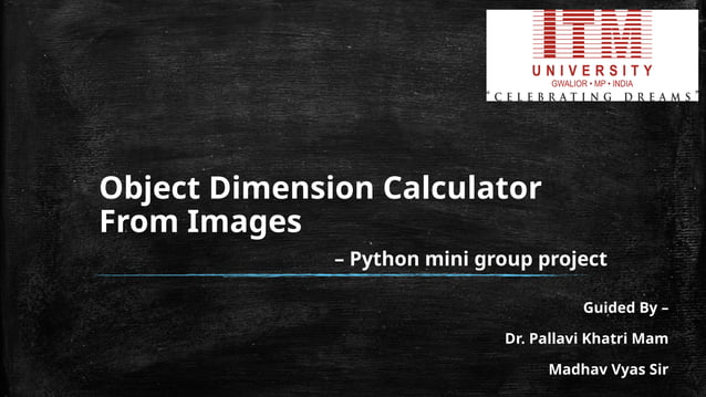 Measuring objects dimension from the uploaded photograph using openCv ...