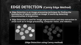 Measuring objects dimension from the uploaded photograph using openCv in Python | PPT