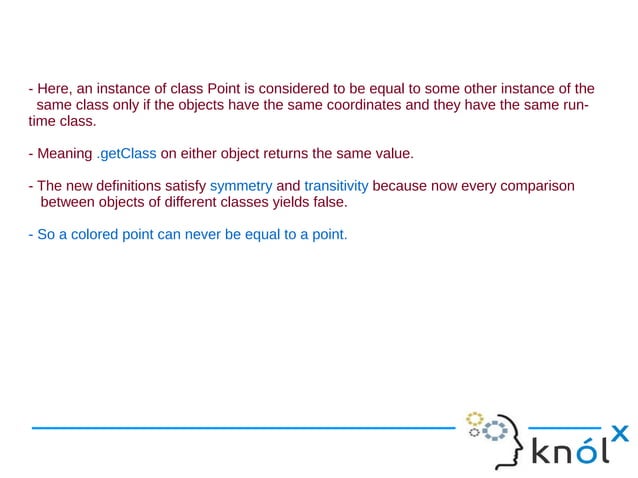 Object Equality in Scala | PPT