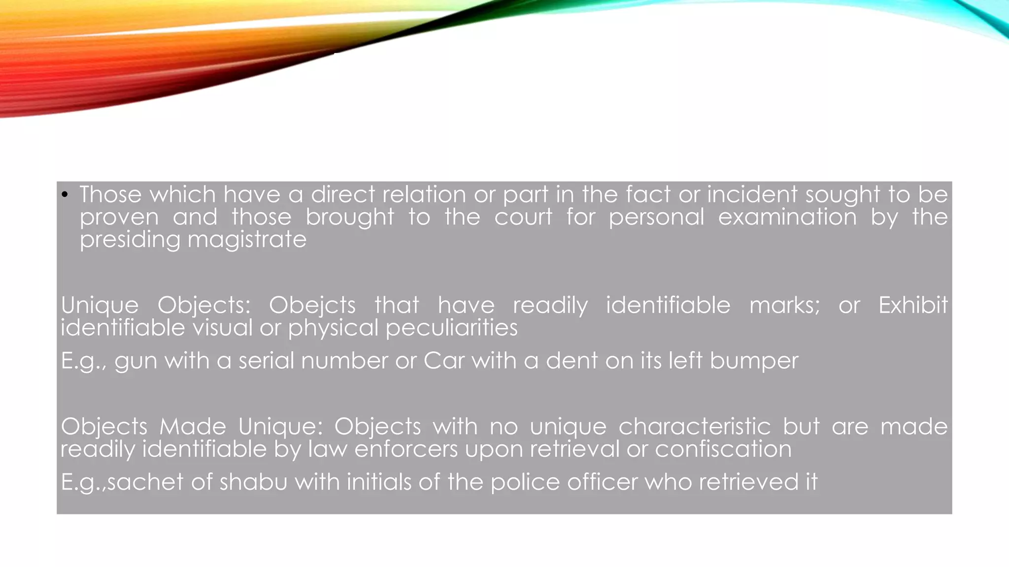 Object Evidence (Rule 130).pptx