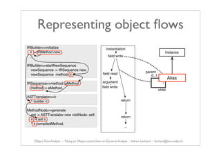 Object Flow Analysis | PDF