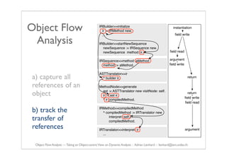 Object Flow Analysis | PDF