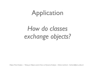 Object Flow Analysis | PPT