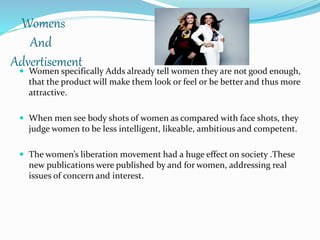 Objectification of women in advertisments | PPT