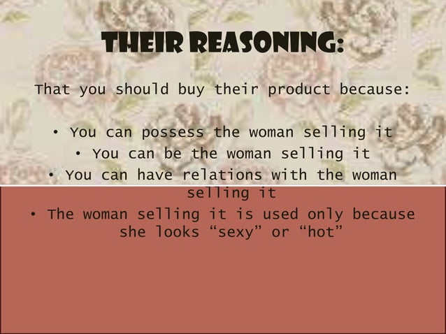 Objectification presentation | PPT