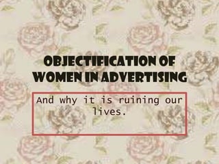 Objectification presentation | PPT