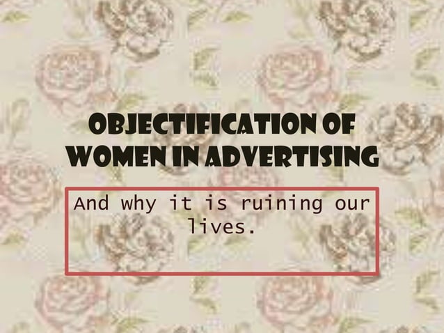 Objectification presentation | PPT