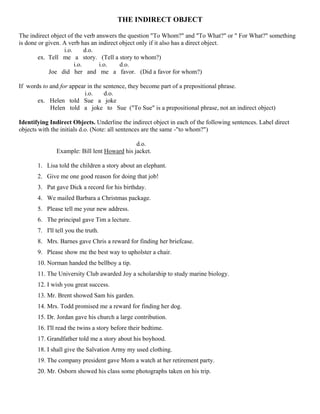 Object indirect | PDF