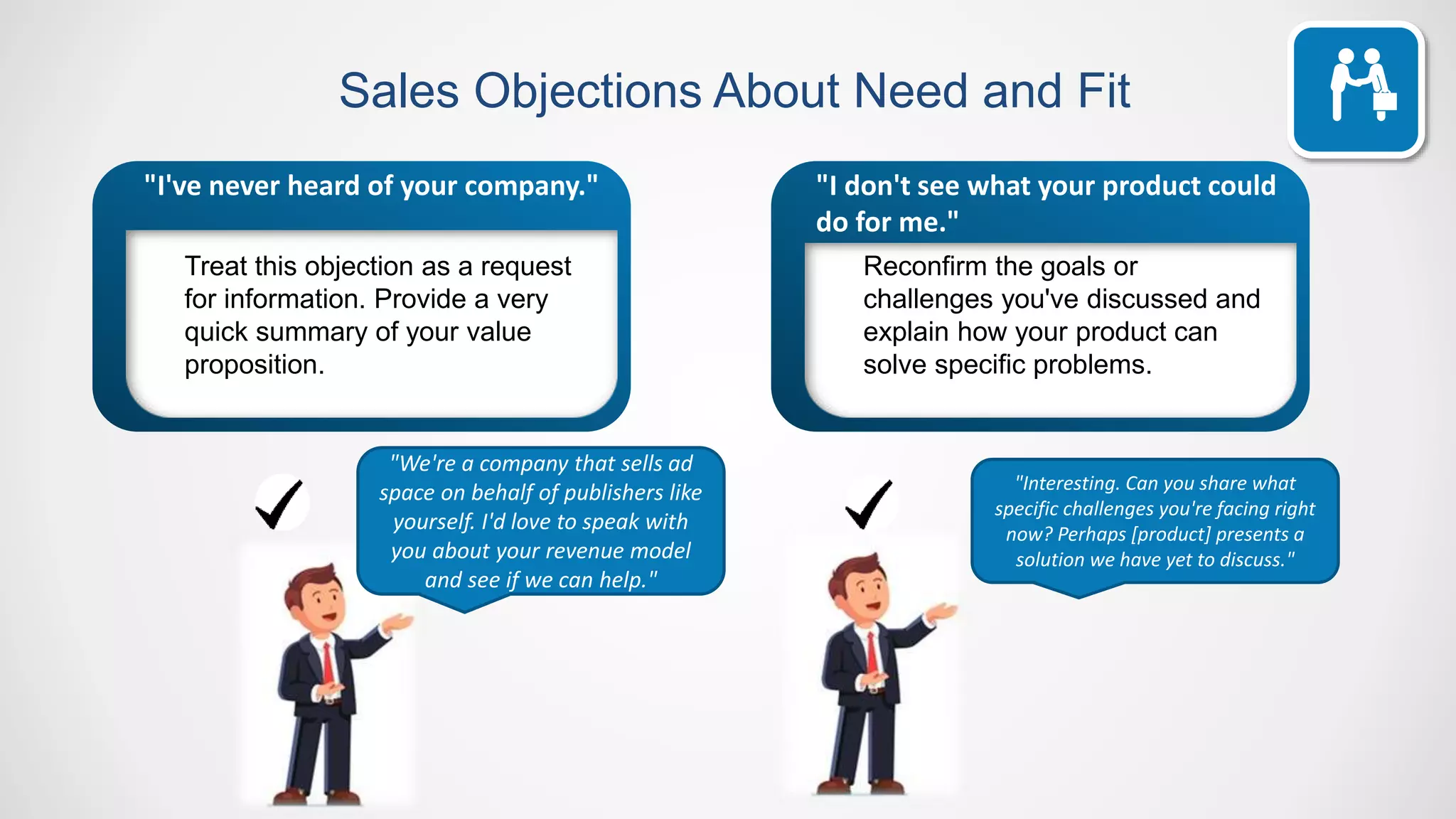 Objection Handling in Sales | PPTX