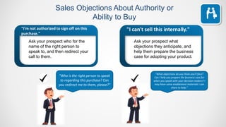 Objection Handling in Sales | PPTX