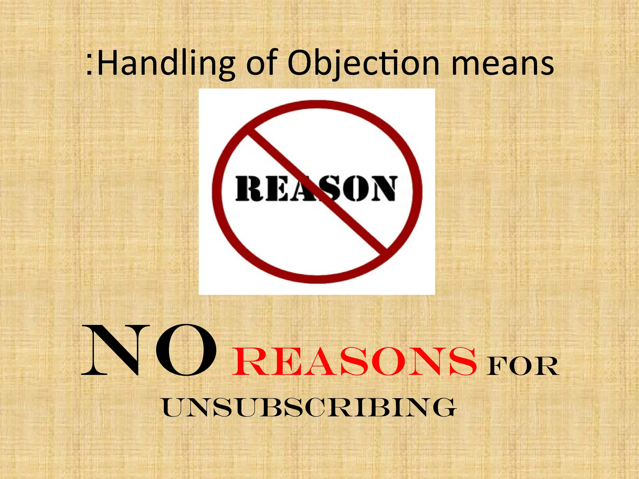 objection and how to handle your customer .pptx
