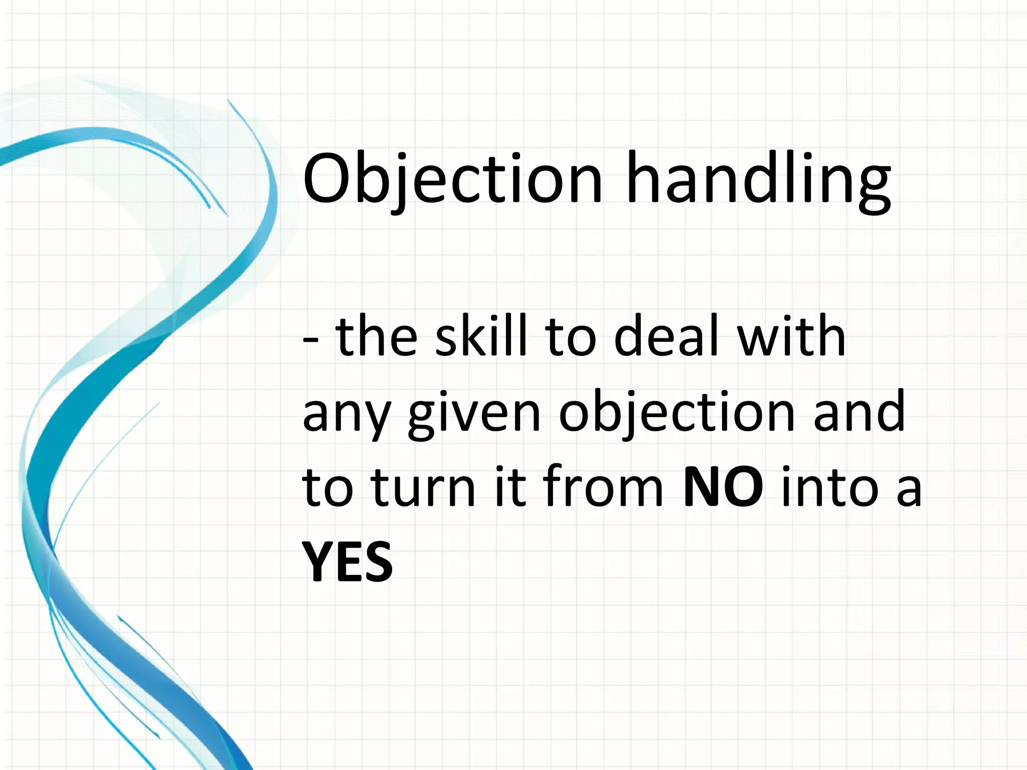 Objection handling | PPT