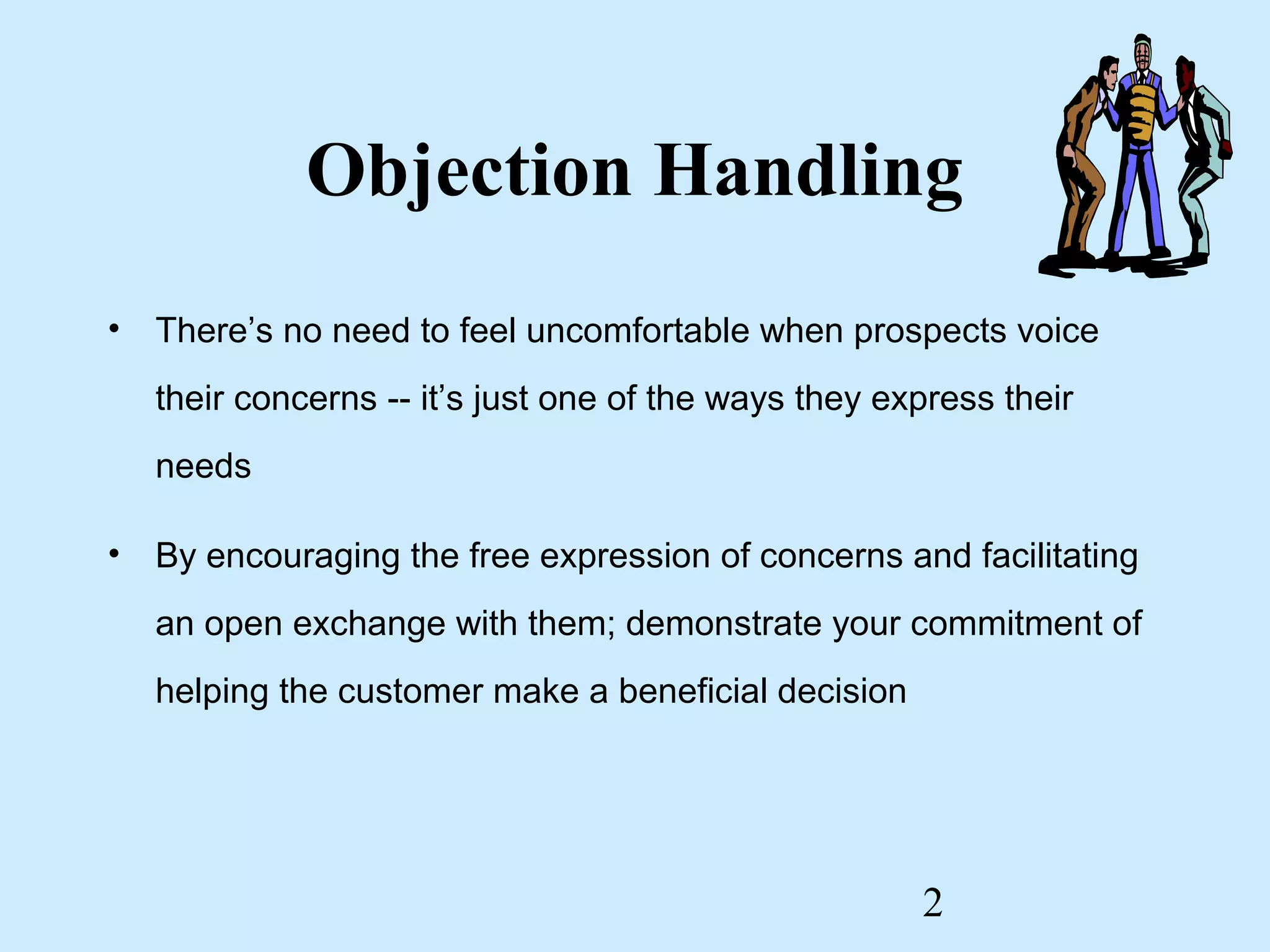 Objection handling leo | PPT