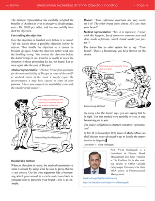 Handling Objections Confidently | PDF