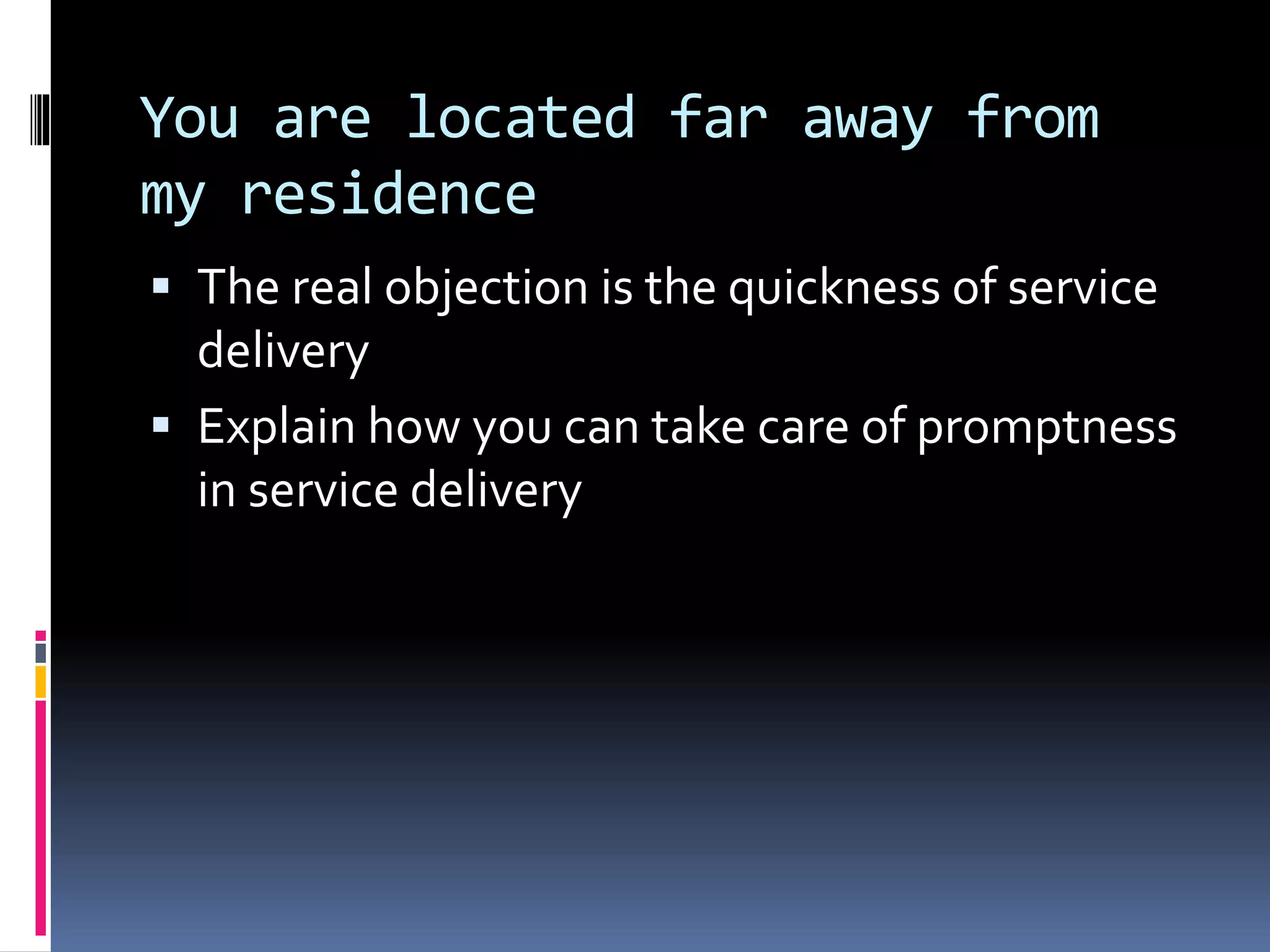 Objection handling skills by Prashant Sawant | PPTX