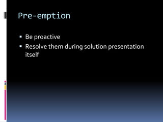 Objection handling skills by Prashant Sawant | PPTX