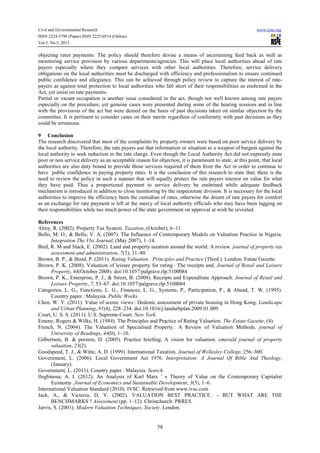 Objection hearing on property assessment rate charges in malaysia | PDF