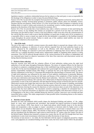 Objection hearing on property assessment rate charges in malaysia | PDF