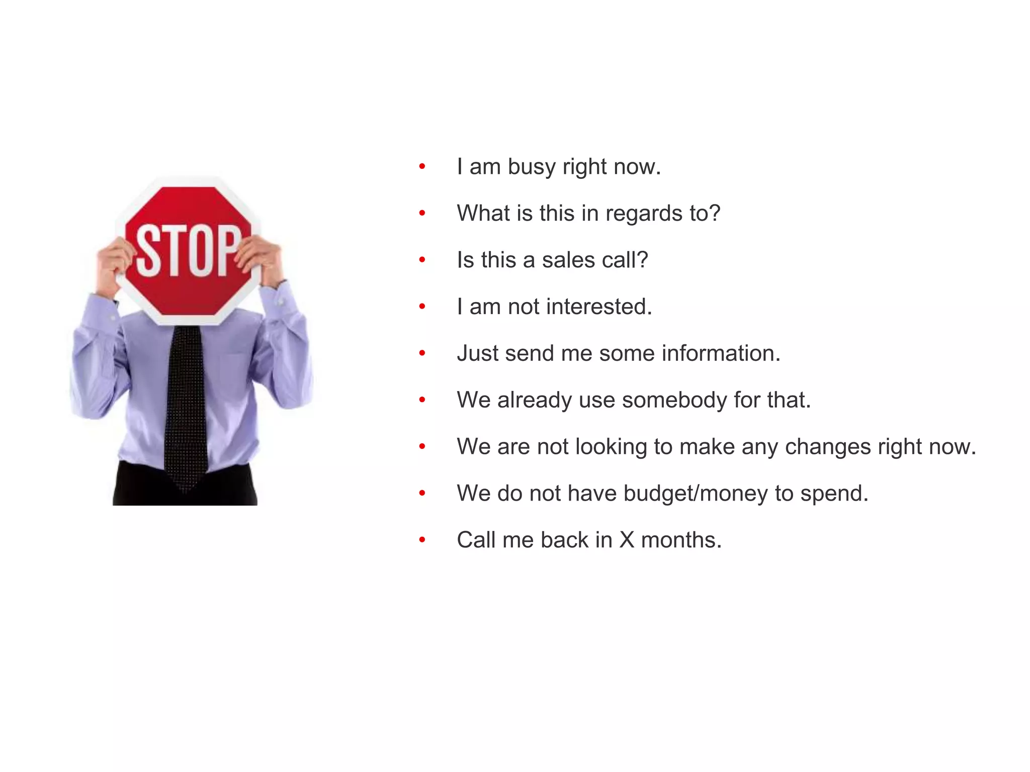 Objection Rebuttals that Defuse Common Sales Objections | PPT