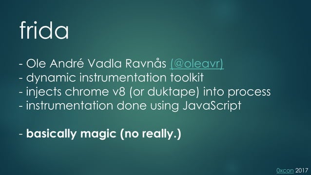 objection - runtime mobile exploration | PPT