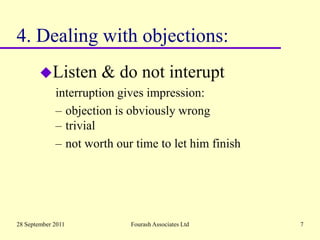 Objections | PPT