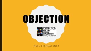 Frida - Objection Tool Usage | PPTX