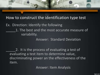 Objective Test Type | PPTX