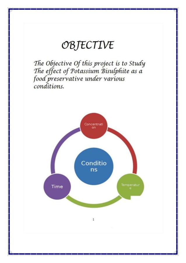 Objective | PDF