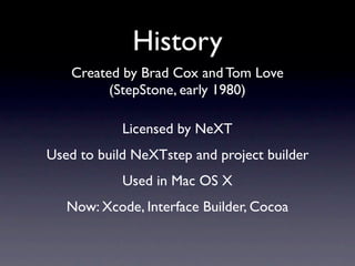 Objective c | KEY | Programming Languages | Computing