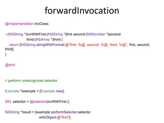 Objective-c Runtime | PPTX