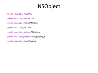 Objective-c Runtime | PPTX