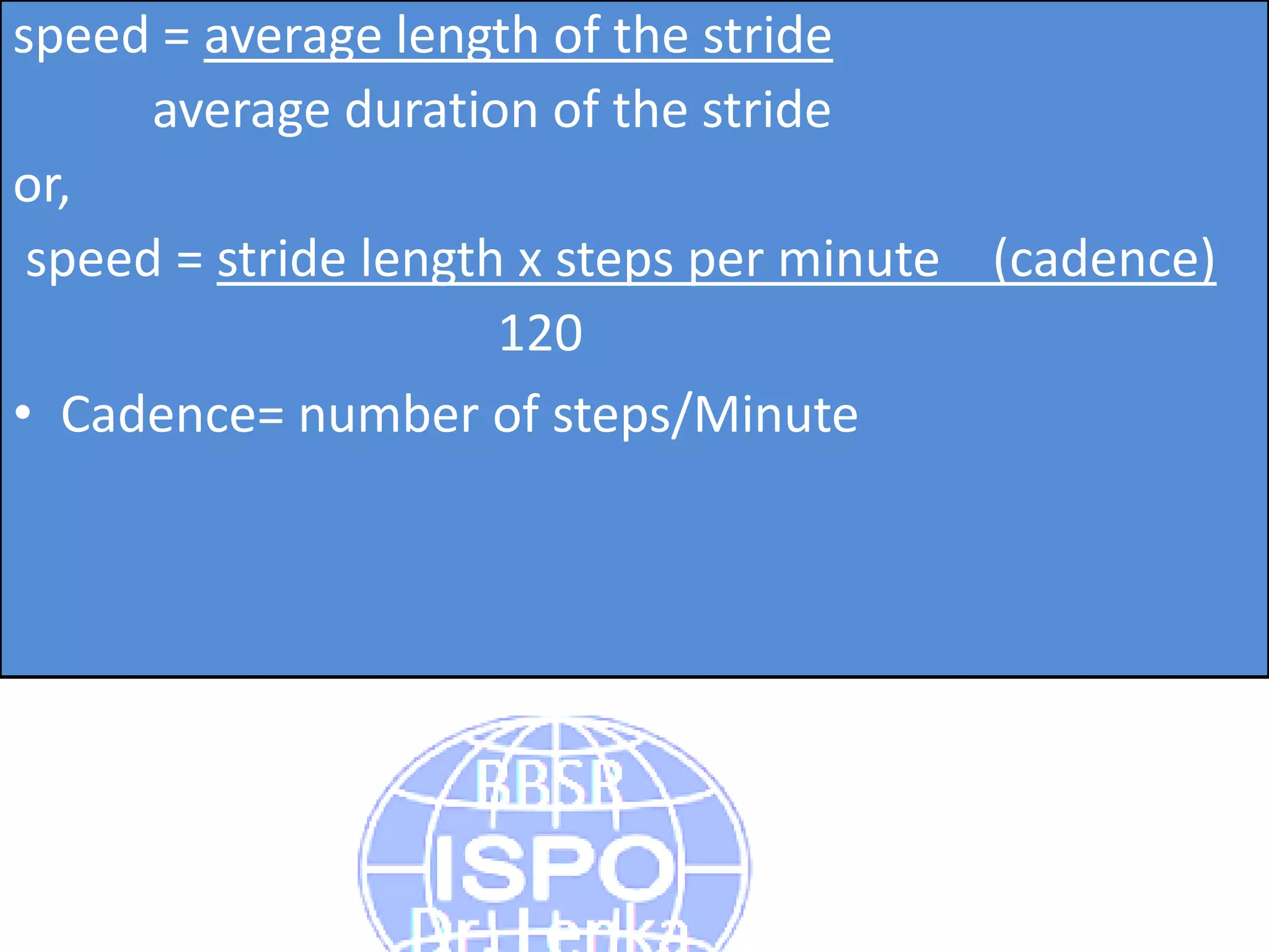 Kinetics and Kinematics Paramters in Gait | PDF