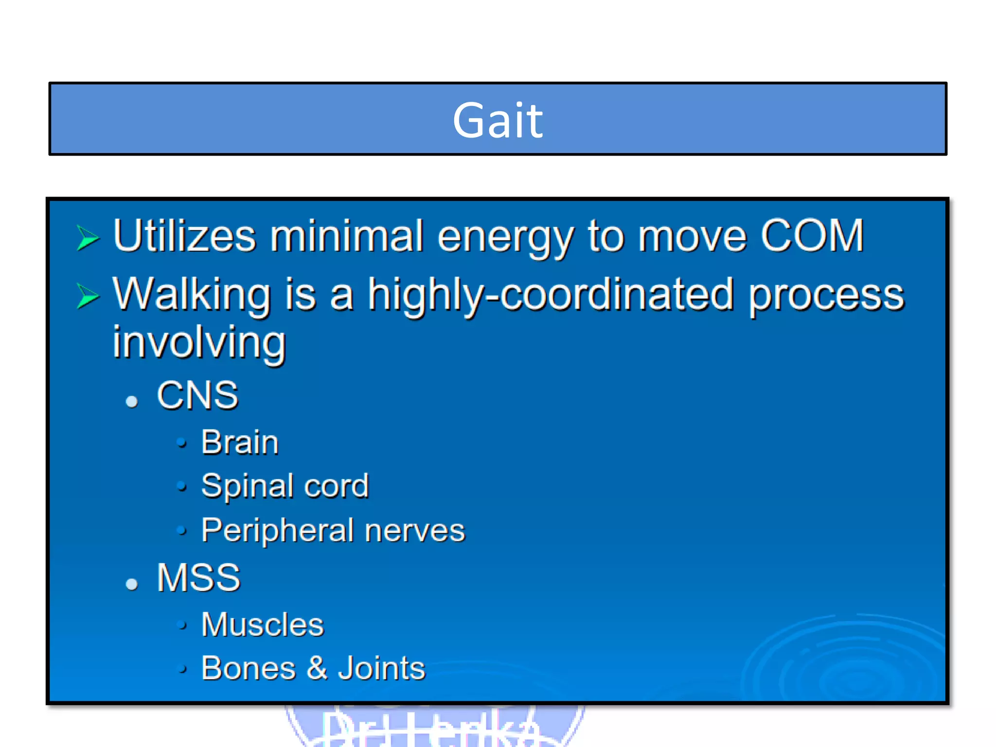 Kinetics and Kinematics Paramters in Gait | PDF